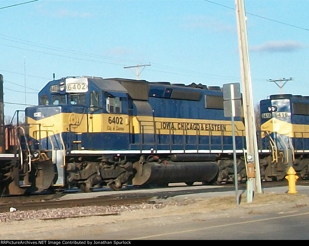 ICE 6402, conductor's side, 2-18-2012